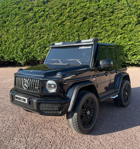 Mercedes G63 AMG XXL Painted Metallic Black- 48V Electric Ride On ...