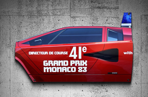 Lamborghini Countach C4329 1983 Monaco Safety Car | Press Monster