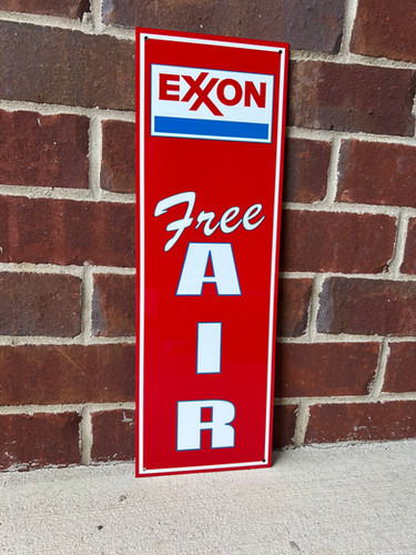 Exxon Free Air Sign | Press Monster