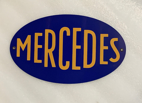 Mercedes Vintage Style Sign | Press Monster