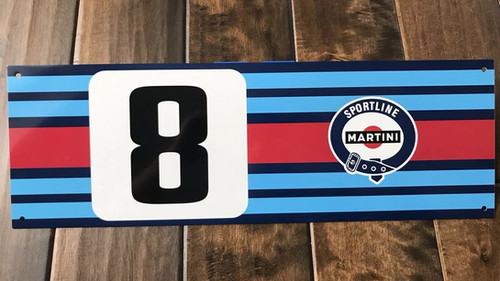 Targa Florio 1973 Winner Martini Sportline Sign | Press Monster