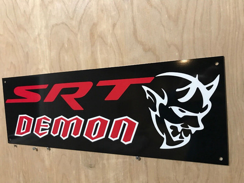 Dodge SRT Demon Sign | Press Monster