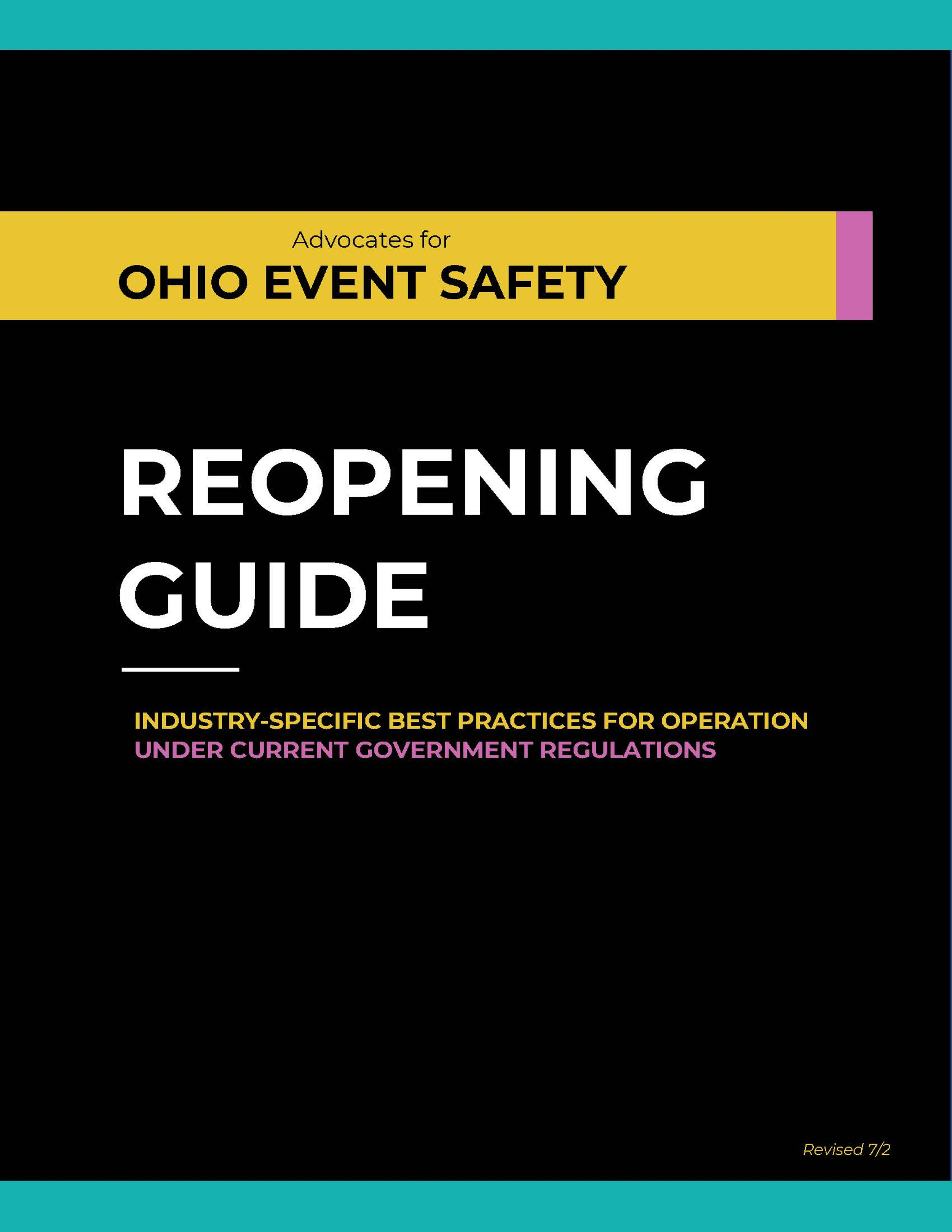 Reopening Guide | Ohio Event Safety