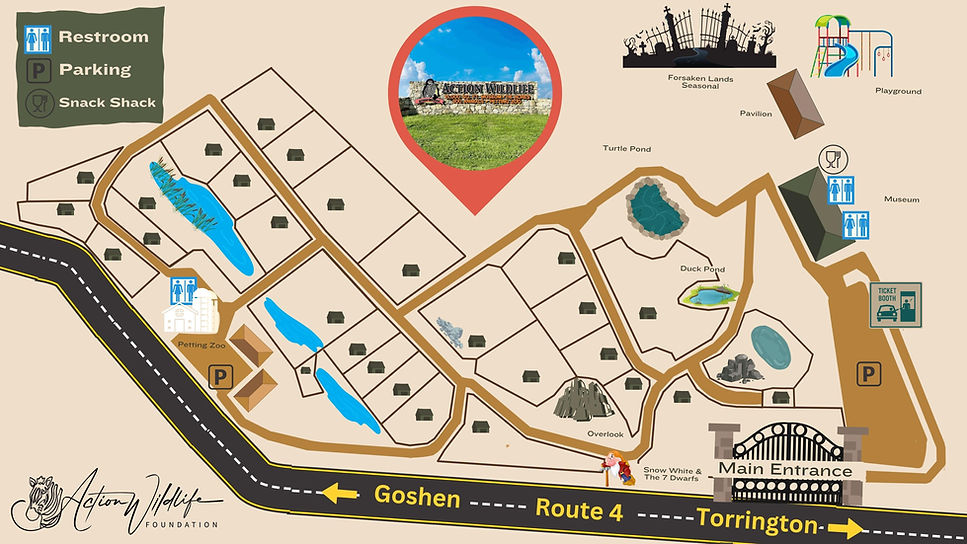 Park Map | Action Wildlife