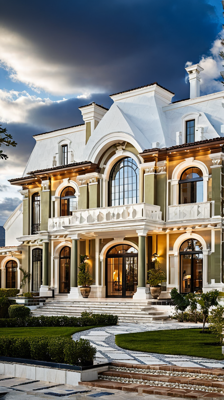 Exterior AI Architecture & AI Interior Design | Residential House