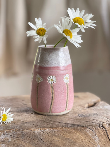 Daisy Pottery Flower Vase | Thoughtful Potter