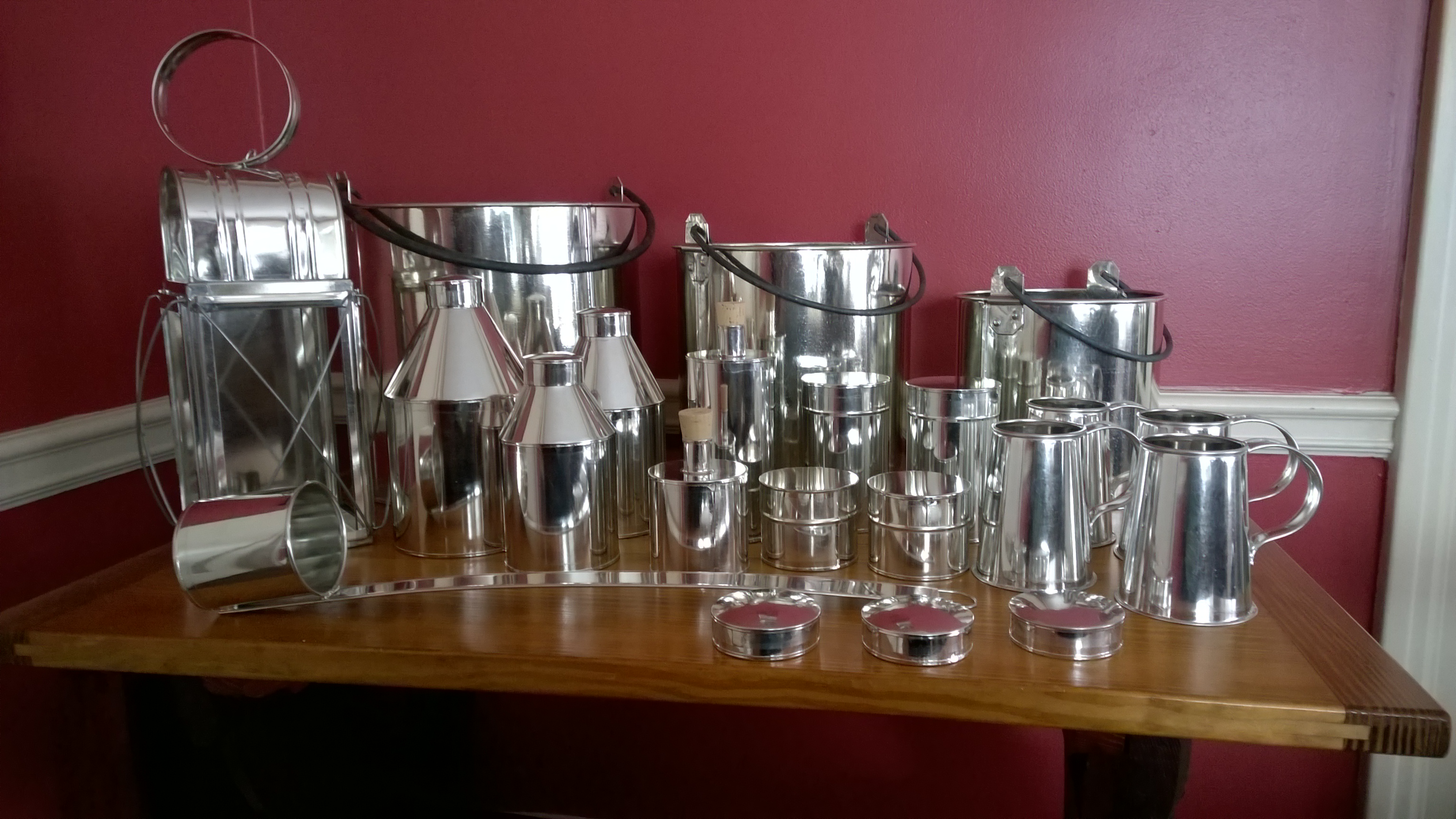 Tinware | Carl Giordano - Tinsmith