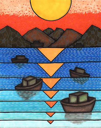 Fleet Print | Art by Hailey Morgan