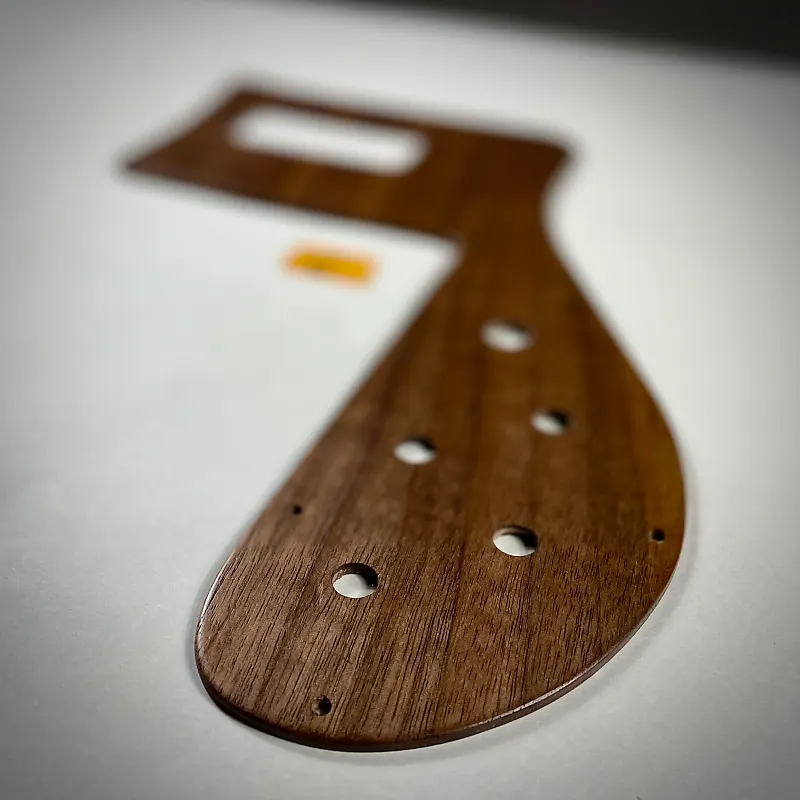 Custom Pickguard for Rickenbacker 4003 Walnut | Goatrock Guitars