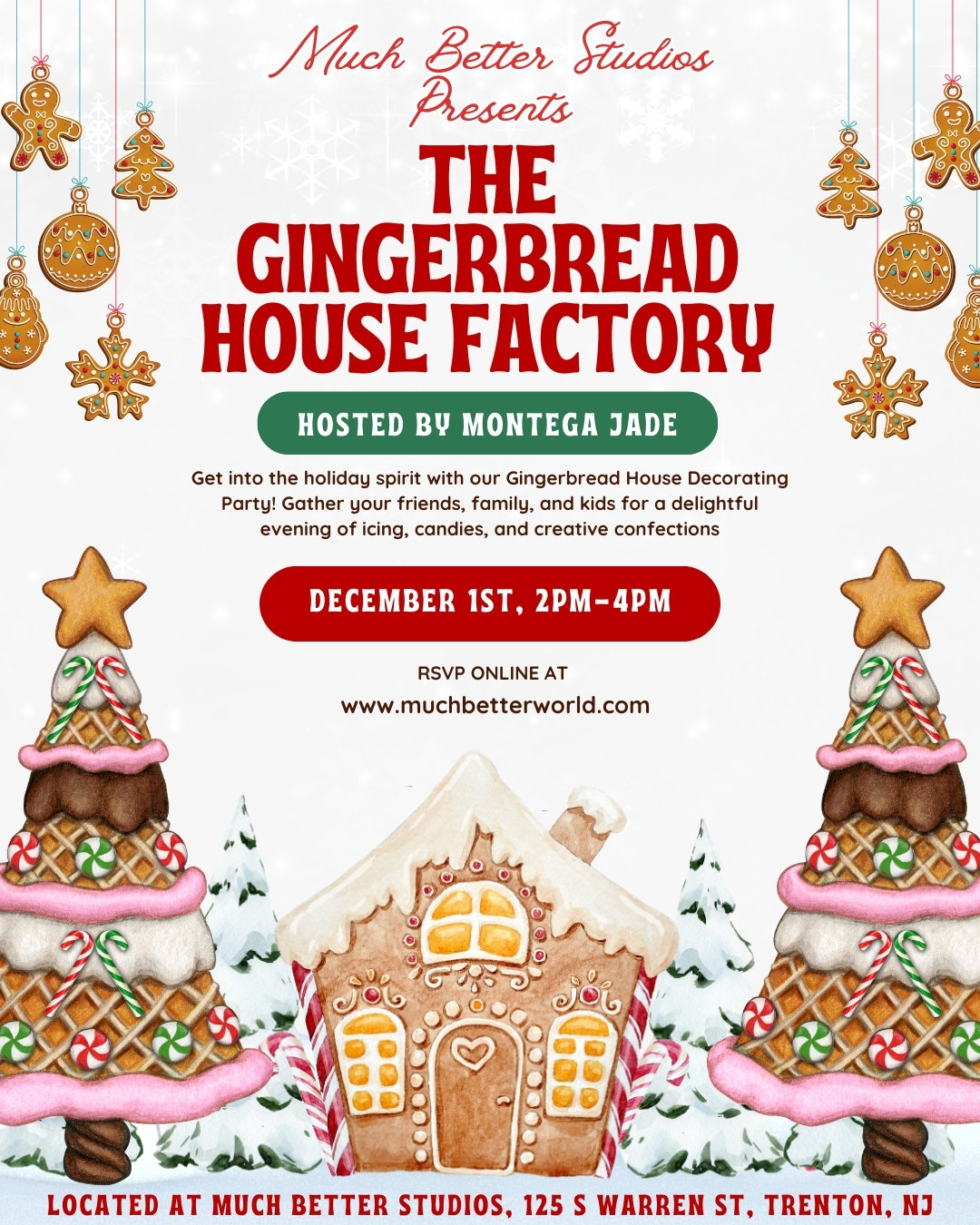 The Gingerbread House Factory | Much Better Studios
