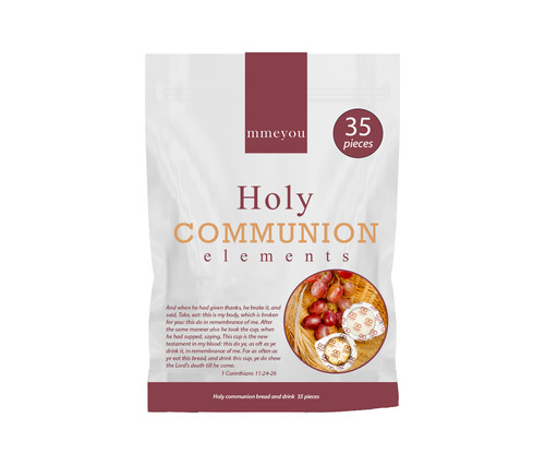 Mmeyou Family Pack - 35 Holy Communion Wafer and Drink