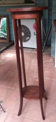 Solid timber tall table | Noosaweddings