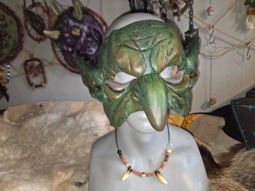 Half Goblin Mask | Twisted Goblin Armouries