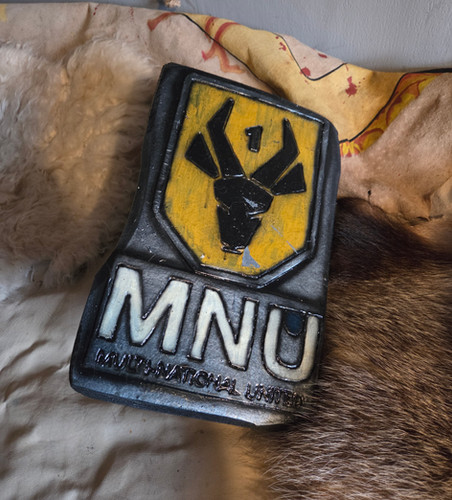 MNU Buckler Post Apoc Buckler | Twisted Goblin Armouries
