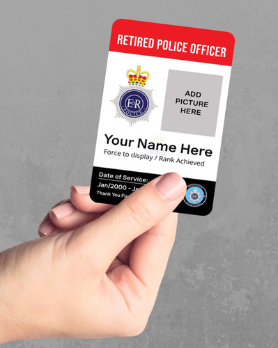 Retired Police Officer ID Card | The Squad