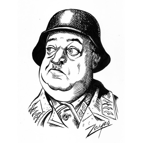 Sgt Schultz | art-of-jason-zayas