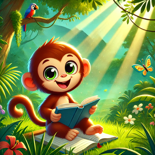 #1 Kofi the Monkey Workbook (Grade 9-12) | Fasioli Publishing