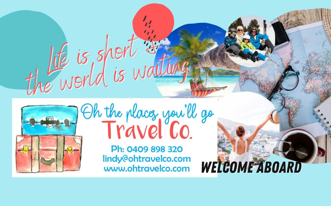 Travel Agency | Oh The Places You'll Go Travel Co | Goondiwindi