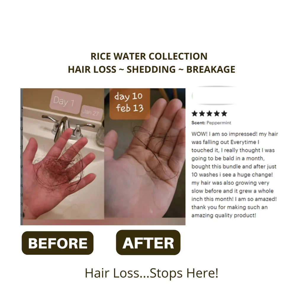 Rice Water Collection | Ayursbatchofnature