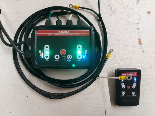 Sand/Salt Spreader Dual Electric Radio Control Kit | Kramble Industries