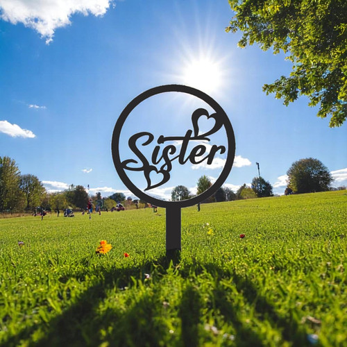 Sister Circular Memorial Grave and Garden Spike – A Loving Tribute | Gd ...