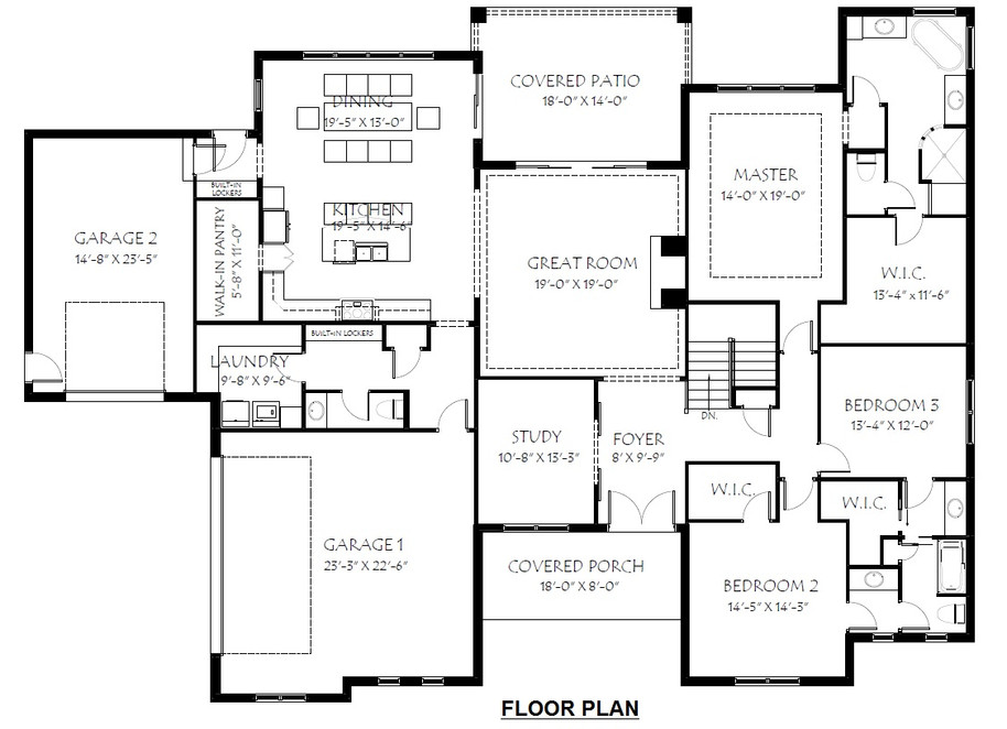 THE GILBERT - 2,922 SF | Custom Home Plans | Leahomeplans | United States