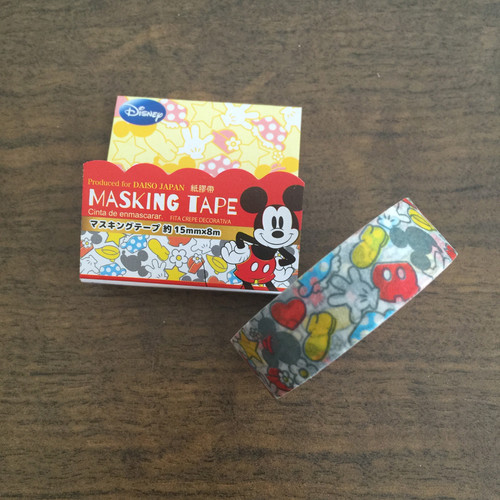 Masking Tape Mickey Vermelho | mundo