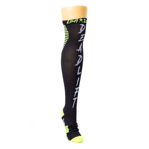 Yellow/Black Deadlift Performance Socks | Limitless Elite Gym