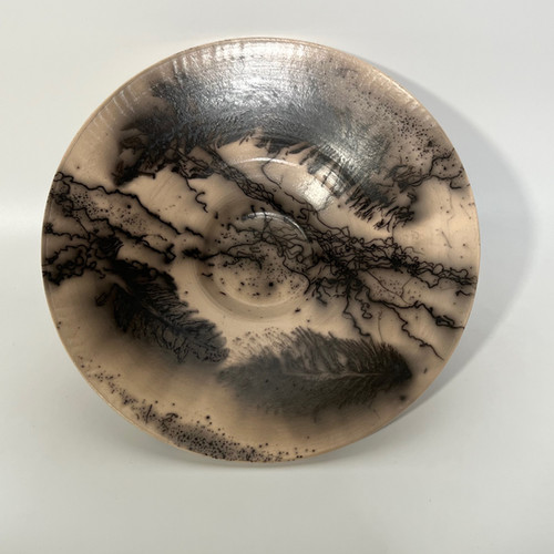 Decorative Smoked Bowl- 12 3/8 x 2 7/8” | vicentegarciaart