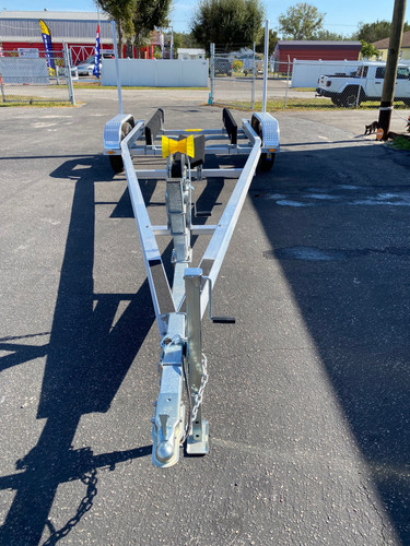 10,000 GVWR 26-32 FT Heavy Duty Tandem Axle Aluminum Boat Trailer ...