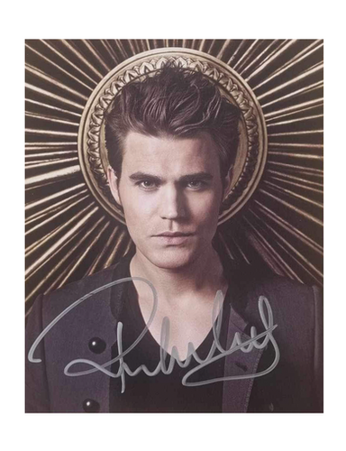 8x10 Vampire Diaries Print Signed by Paul Wesley | Action Force Toys