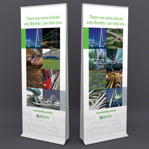 DELUXE DOUBLE SIDED PULL UP BANNER | Print ONE