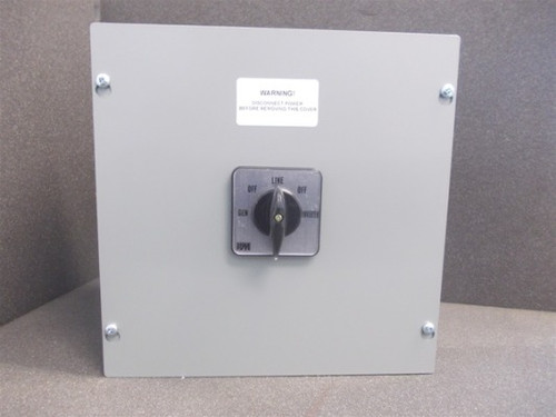 60 AMP CE-MARK 5 POSITION MANUAL TRANSFER SWITCH IN A UL/CSA LISTED ...