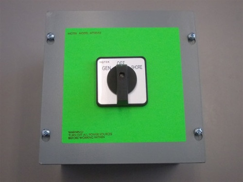 60 AMP UL-MARK 3 POSITION MANUAL TRANSFER SWITCH IN A UL/CSA LISTED ...