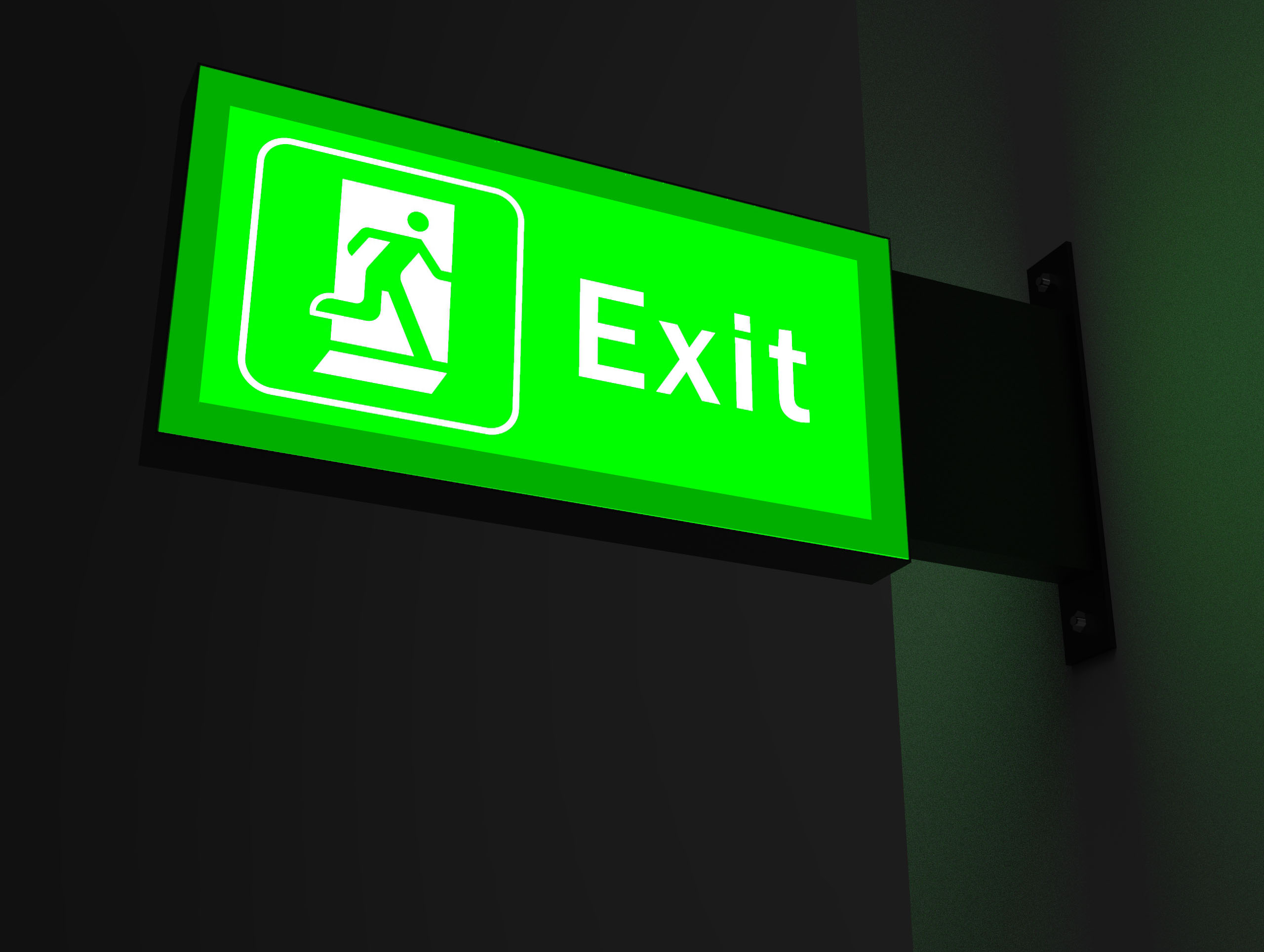 Escape Signage I NENNY