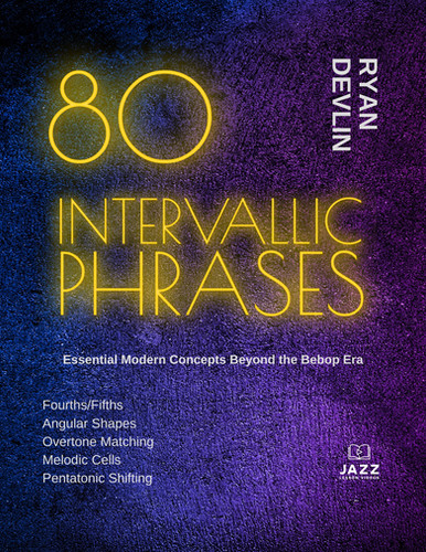 (Treble Clef) 80 Intervallic Phrases | Jazz Lesson Videos