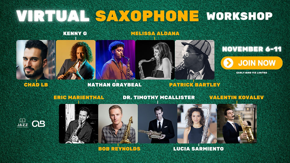 Full Access - Virtual Saxophone Workshop 2024 | Jazz Lesson Videos