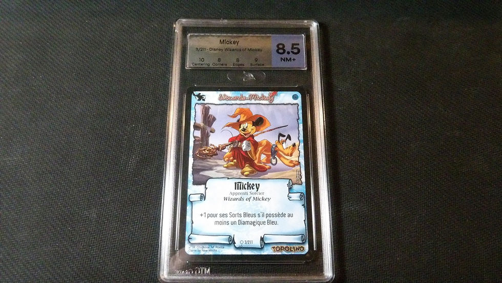 'Wizards of Mickey: Mickey 3/211' MTG Grade 8.5 | JeffCollectionRétro