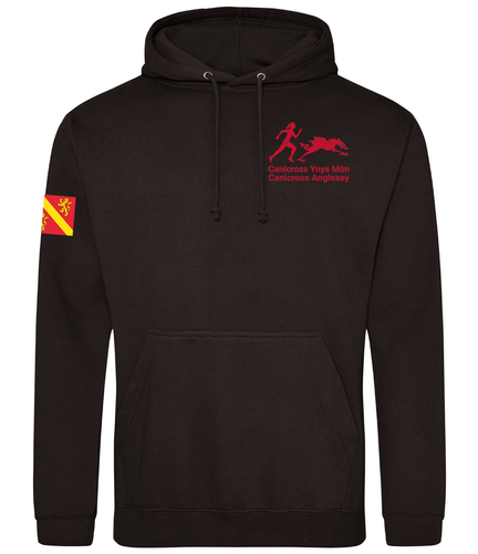 Canicross Anglesey - JH001 Unisex Hoodie | Crazydogs