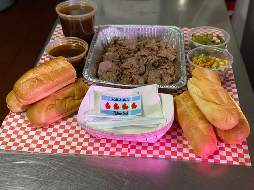 Matt & Mo's Italian Beef Trays | Matt & Mo’s Italian Beef
