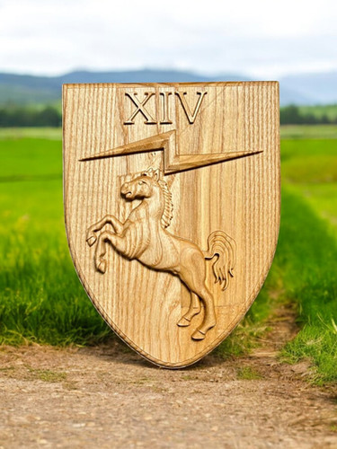 14SR - 3d Relief Carving 14 Signal Regiment | All Arms PRI