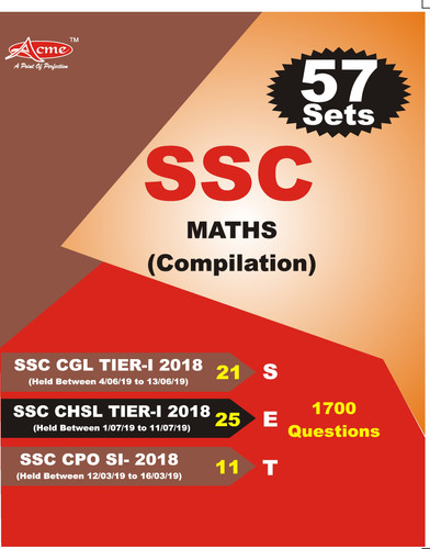 SSC MATHS (Compilation) 57 sets | Acme Publication