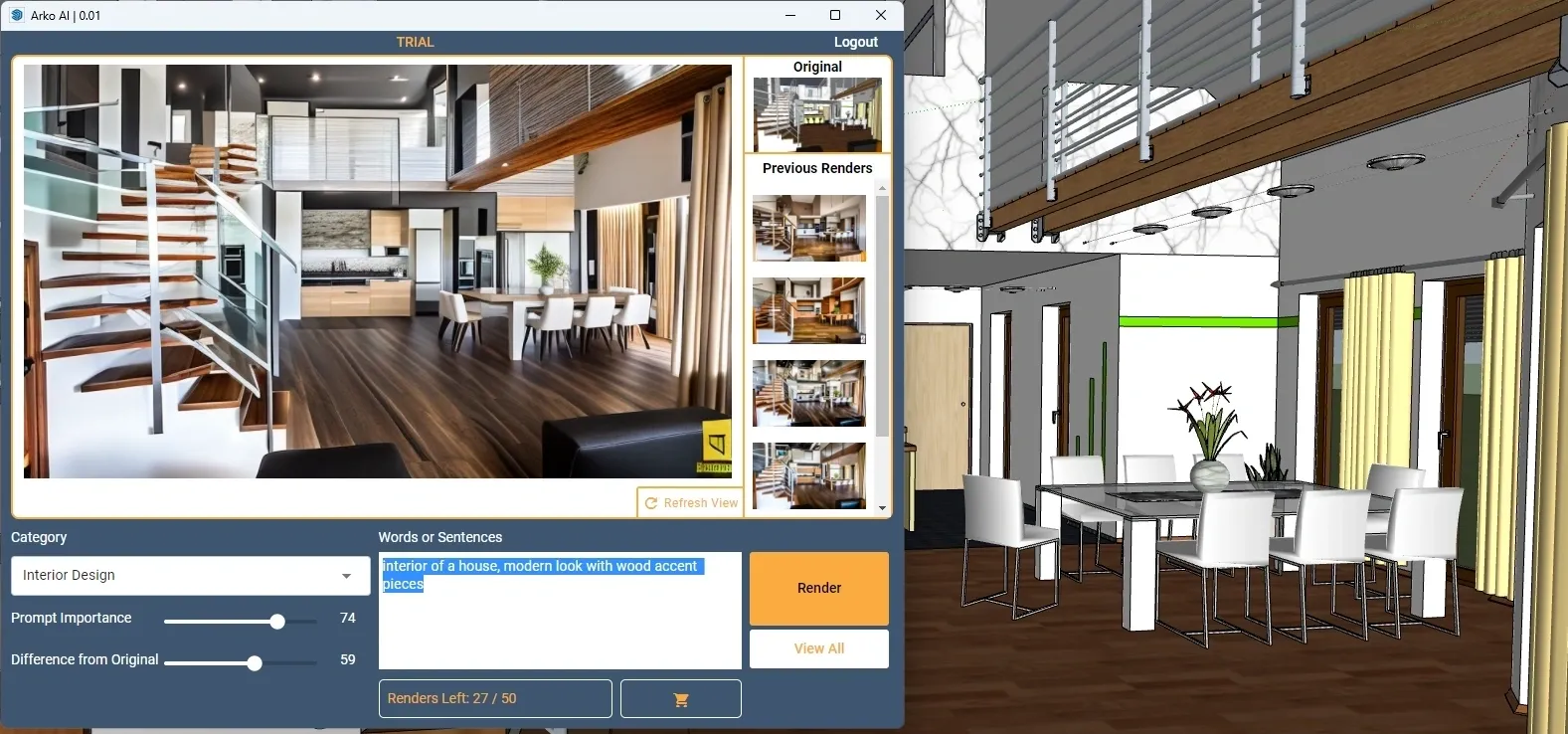 How AI Revolutionizes 3D Render: Midjourney, GET3D, ARKOAi