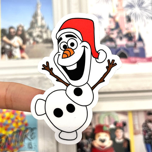 Pegatina Olaf Navidad