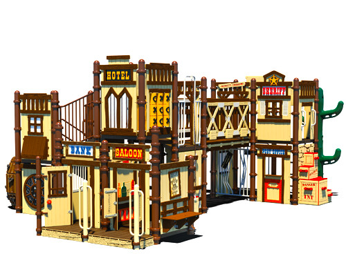 Western Theme Play Structure | Spaces For Play