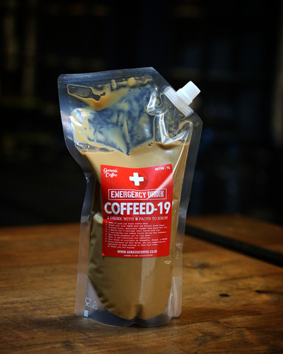 COFFEED-19 / EMERGENCY COFFEE MILK DRINK | genesiscoffee