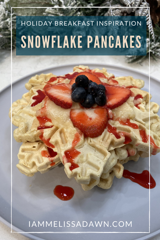 The BEST Snowflake Pancake Recipe