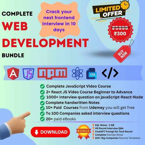 Complete Web Development Bundle: Master Front-End to Back-End Development! 🌐 | Tech Triber