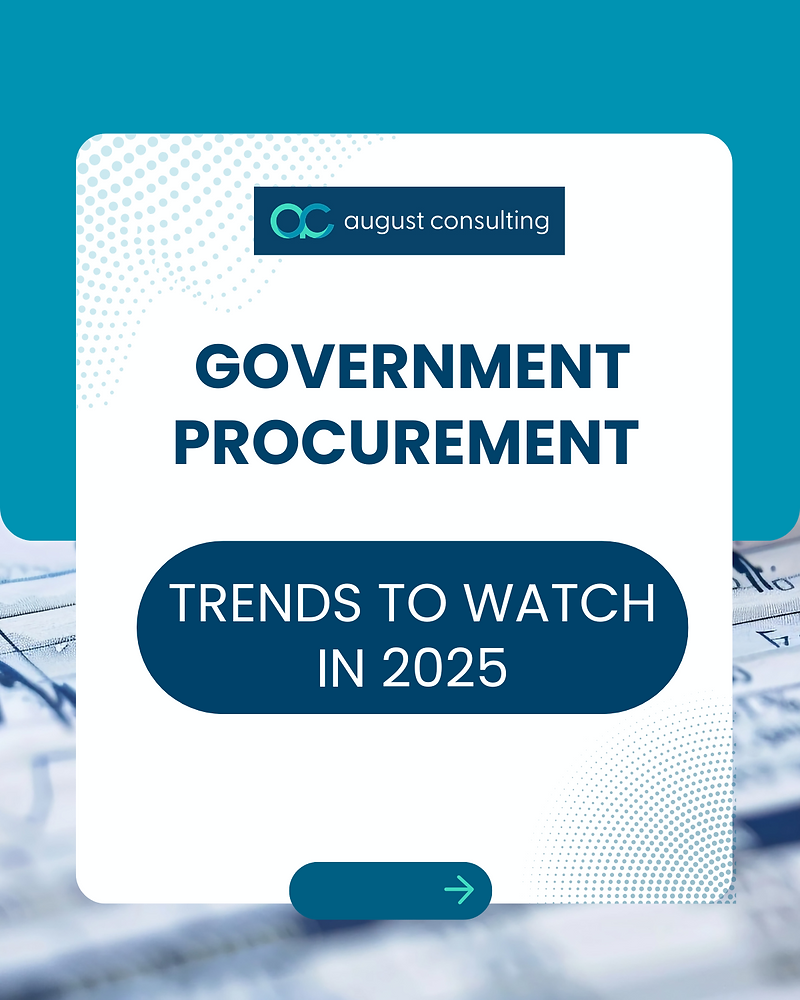 Government Procurement Trends To Watch in 2025