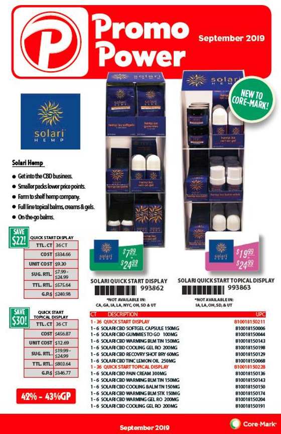 September 2019 Promo Power